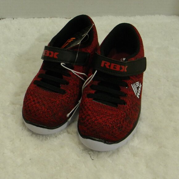 RBX | Shoes | Rbx Black And Red Slip On Sneakers Size 9toddler Pull On ...